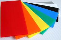 China Degradable Hollow SGS Twin Wall Polypropylene Sheet 250g/Sqm for sale