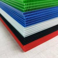 China 2mm Fluted Polypropylene White Corrugated Plastic Sheet 2100*1200mm for sale
