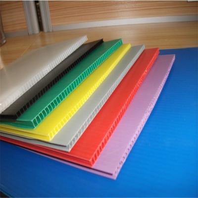 China Leiser Inorganic Plastic Composite Corrugated Hollow Sheet 4mm Antistatic Waterproof Durable for sale