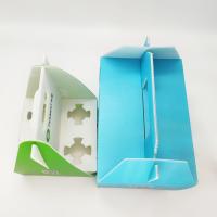 China ODM 2mm Anti Virus Take Out Food Packaging Box with Handle Custom Corrugated Carton for sale