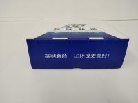 China SGS Shoe Plastic Corrugated Foldable Boxes 250*150*60mm for sale