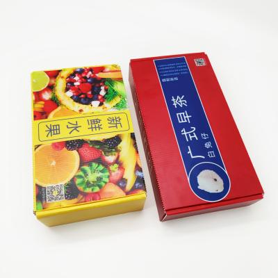 China 600g/m2 Leiser Fruit Plastic Corrugated Foldable Boxes 2-5mm Light Duty for sale