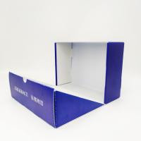 China UV Coating Folding Reusable Corrugated Boxes 400gsm Small Size for sale