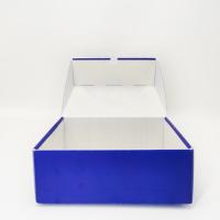 China UV Coating Folding Reusable Corrugated Boxes 400gsm Small Size for sale