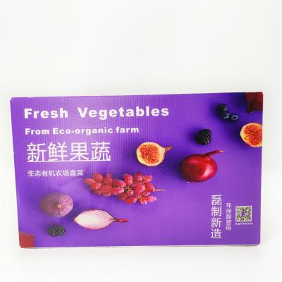 China Customizable 2-5mm Antistatic Corrugated Plastic Boxes for Agricultural Packaging for sale