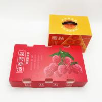 China Antistatic Corrugated Plastic Packaging Boxes with Handles for Fruit 500000pcs for sale