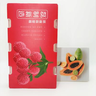 China ODM Corrugated Plastic Packaging Boxes 2mm for Fruit Subscription Custom Sizes for sale