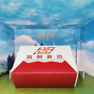 China Light Duty Stackable Corrugated Plastic Shipping Boxes 600x400mm Anti Collision Reusable for sale