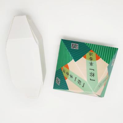 China Green Flexo Custom Corrugated Carton Take Out Packaging for sale