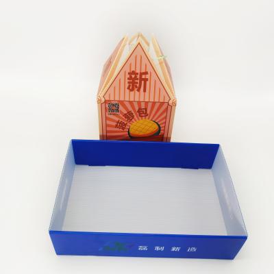China Leiser 5mm Plastic Turnover Box Degradable Antibiosis Reusable 15 Times Packaging for sale