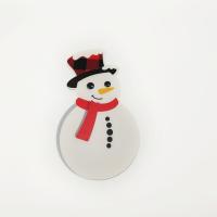China Eco Friendly Corrugated Plastic Christmas Window Stickers Light Duty Indoor Decor Custom Print for sale