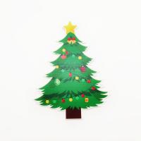 China Eco Friendly Corrugated Plastic Christmas Window Stickers Light Duty Indoor Decor Custom Print for sale