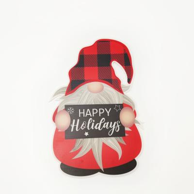 China 0.118'' Corrugated Plastic Christmas Decorations Waterproof for sale