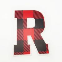 China Custom Shape 2mm Corrugated Plastic Christmas Decorations Antibiosis Letter Wall Decor for sale