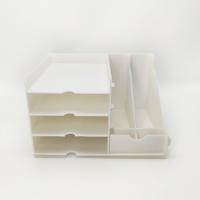 China OEM Custom Degradable Cardboard Shelf Display Bookshelf Antistatic 80x40cm for sale