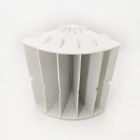 China Customized 1000g/m2 Corrugated Plastic Display Shelf 200x200mm Durable Archive Rack for sale