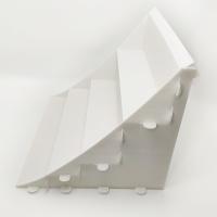 China OEM Custom Degradable Cardboard Shelf Display Bookshelf Antistatic 80x40cm for sale