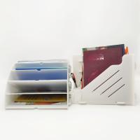 China SGS Corrugated Plastic Display Rack 1300gsm HD Cardboard Shelf for Retail for sale