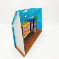 China Corrugated Plastic Photo Booth Wall Backdrop Light Duty Anti Collision for sale