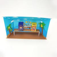 China Leiser Custom Photo Booth Backdrop Board 15 Times Reusable for sale