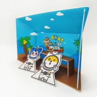 China Inorganic Powder Corrugated Hollow Sheet 2-5mm Photo Booth Background Eco-Friendly Customizable for sale