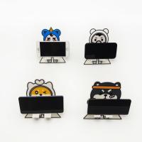 China Leiser 3mm PP Corrugated Sheet Cardboard Phone Stand with HD Cartoon Printing for sale