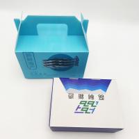 China SGS Blue Seafood Packaging Boxes With Handles Waterproof for sale