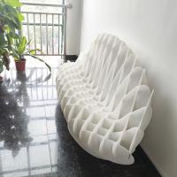 China Custom Anti-Friction Corrugated Plastic Furniture Chair 15 Times Reusable for sale