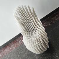 China Exhibition Corrugated Plastic Furniture Chair Anti Collision 500000pcs per Month Custom for sale