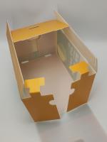 China Eco Friendly Inorganic Powder Corrugated Plastic Storage Box 2-5mm Thickness Custom Color for sale