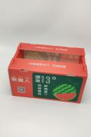 China Stackable Inorganic Powder Corrugated Carton Storage Box 40x30x25cm for Shelves for sale