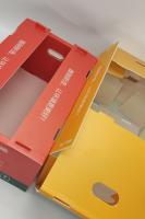 China Stackable Corrugated Carton Storage Box 40x30x25 cm for Agricultural Product Shelves for sale
