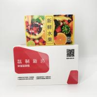 China Multi Color Degradable Corrugated Plastic Packaging Boxes For Food for sale