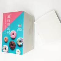 China White 3.5mm Printable Non Toxic Food Package Box For Pizza Take And Go for sale