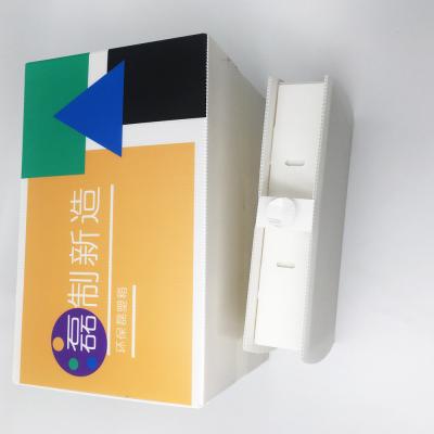 China 2.0mm Moisture Resistant Corrugated PP Box Food Packaging Custom Size HD Full Color Printing for sale