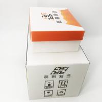 China Anti Virus Waterproof Corrugated Plastic Storage Boxes with Lid 5 Layers Stackable 3mm Thickness for sale