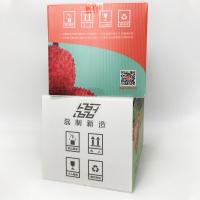 China 3.5mm Anti-Friction Fresh Fruit Storage Corrugated Plastic Carton for 20kgs for sale