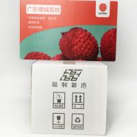 China 3.5mm Anti-Friction Fresh Fruit Storage Corrugated Plastic Carton for 20kgs for sale