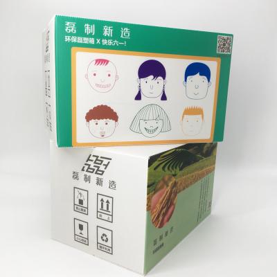 China 4.5mm Corrugated PP Boxes Anti Corrosion Abrasion Resistance 2440x1220mm for sale