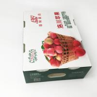 China 20Kgs Apple Plastic Corrugated Foldable Boxes Non Toxic Stackable 1200x2400mm for sale