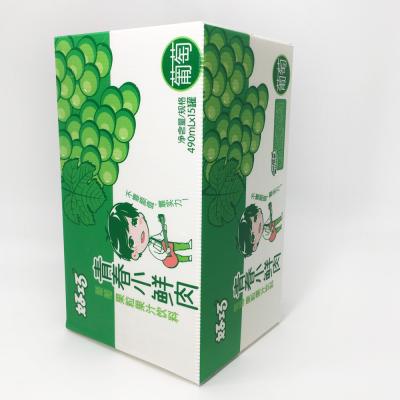 China 4.0mm Custom Printed Grape Packing Carton Abrasion Resistance Freshness Retention for sale
