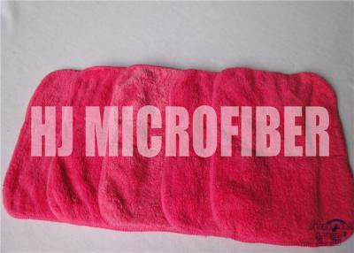 China Red Rose Cleaning Microfiber Cloths With 88% High Water - Absorption Rate 26X36cm for sale