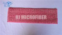 China Red Dyed Yarn Twist Eco Friendly Microfiber Wet Mop Pads For Home Cleaning for sale