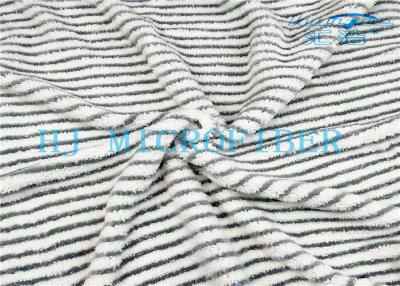 China White Microfiber Hard Wire Coral Fleece Fabric Used In Mop Pads Heads for sale