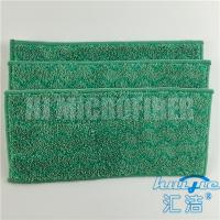 China 80% Polyester and 20% polyamide Microfiber Wet Mop Pads / reusable mop pads for sale