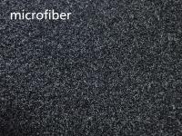 China 260gsm Matt Black Strong Adhesive Loop Fabric , Industrial Hook & Loop Nylon Fabric for sale