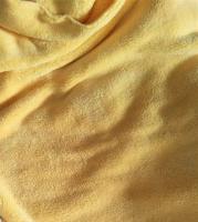 China 150cm Width 550gsm Microfiber Cleaning Cloth Yellow Coral Fleece 150D / 144F for sale