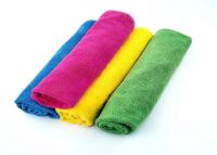 China Household Warp Knitting Terry Microfiber Cleaning Cloth for sale