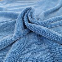 China 450GSM Knitted Warp Twist Super Absorbent Microfiber Fabric Roll For Mop for sale