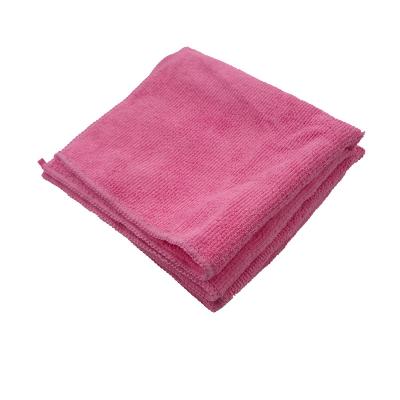 China 220gsm Warp Knitted Red Microfiber Fabric 40x40 Piped 80% Polyester for sale